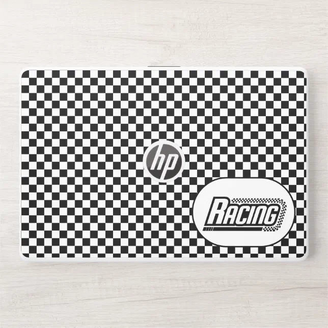 Racing HP Laptop Skin | Zazzle