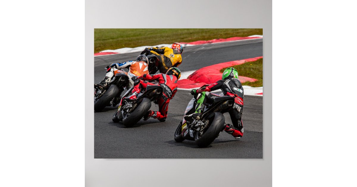 Racing motorcycle posters | Zazzle