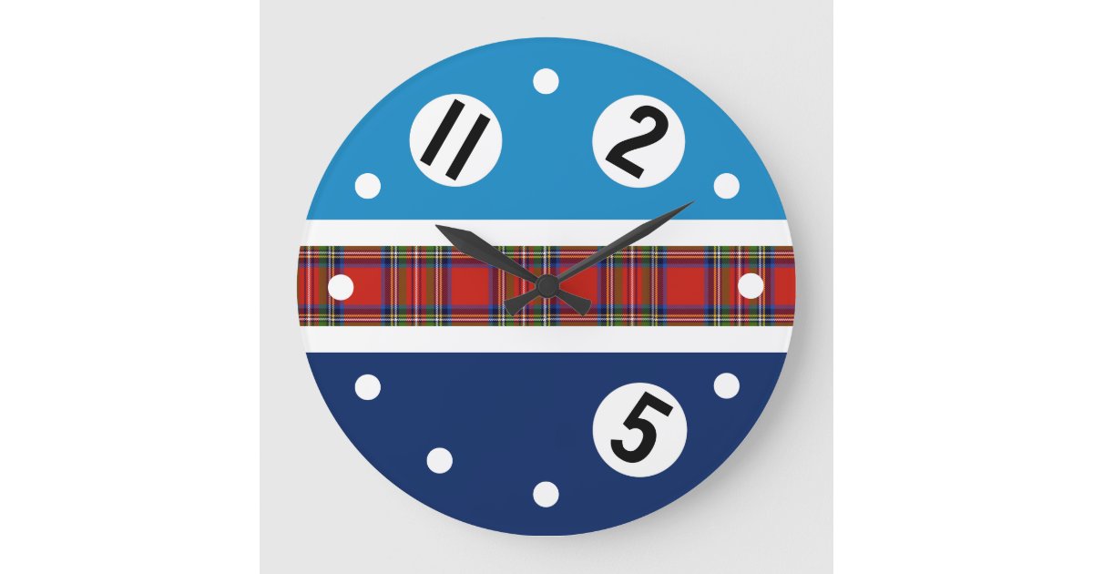 RACING wall clock | Zazzle