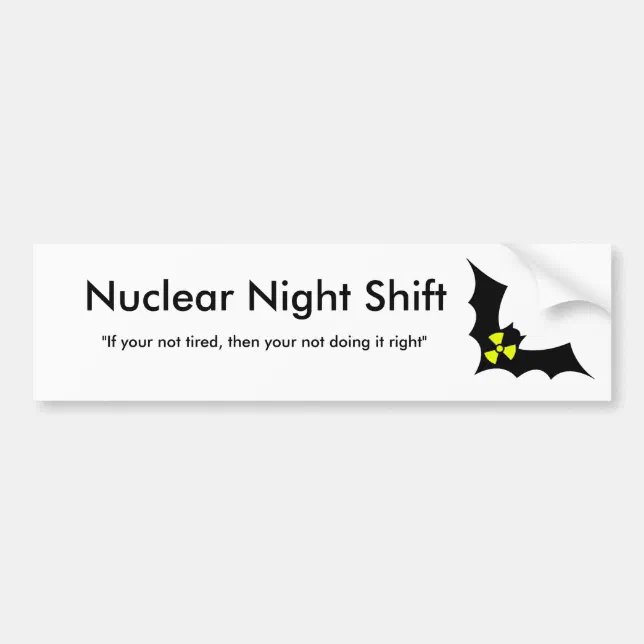 Rad Bat Bumper Sticker | Zazzle