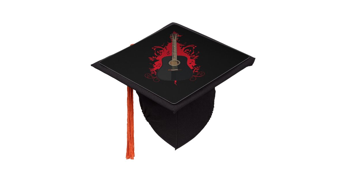 Rad Guitar Graduation Cap Topper | Zazzle