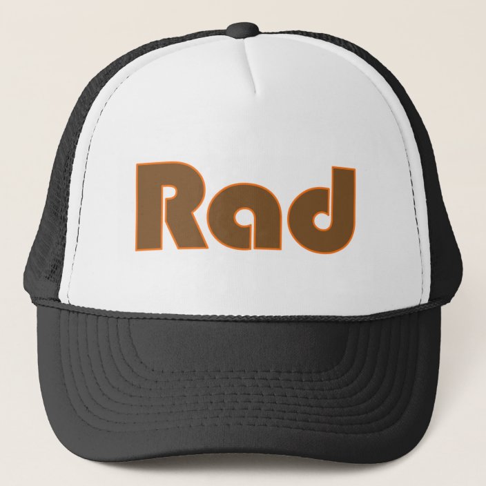 Rad Trucker Hat | Zazzle.com