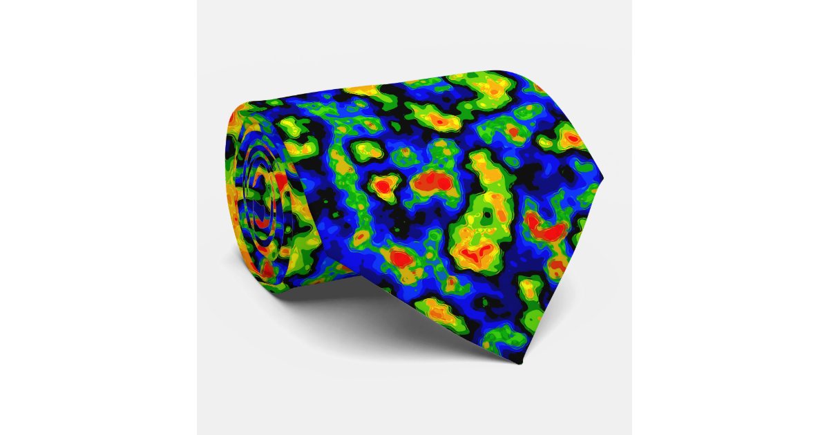 Radar Clouds Neck Tie | Zazzle