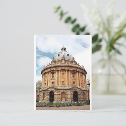 Radcliffe, Camera, Bodleian library, Oxford Postcard | Zazzle