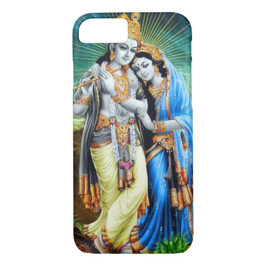 Radha-Krishna iPhone Cover | Zazzle.com