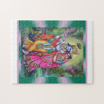 Radha Krishna puzzle | Zazzle