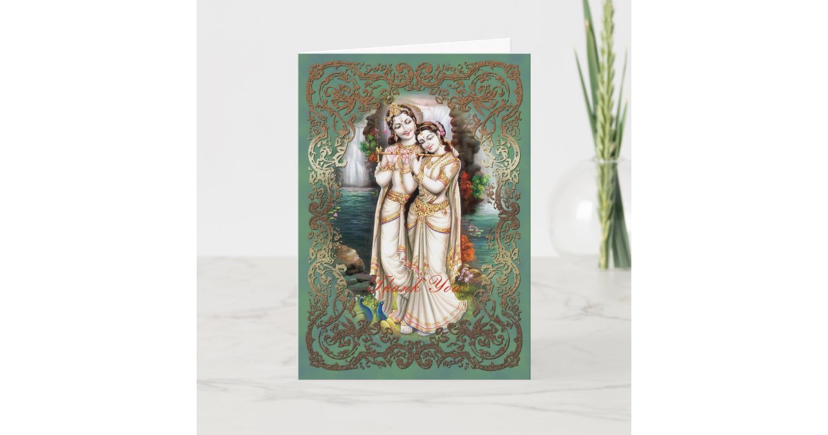 Radha Krishna Wedding Collection - Greeting Card | Zazzle.com