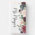 Radiant Bloom Floral Teacher Name Classroom Wooden Box Sign | Zazzle