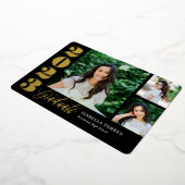 Radiant Moments Foil Graduation Invitation Foil In Foil Invitation | Zazzle