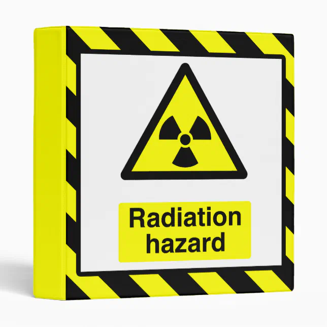 Radiation Hazard Binder | Zazzle