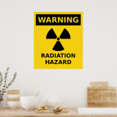 Radiation Hazard Poster | Zazzle