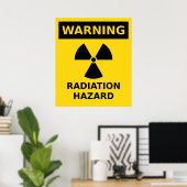 Radiation Hazard Poster | Zazzle
