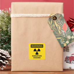 Radiation Hazard Sticker | Zazzle