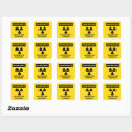 Radiation Hazard Sticker | Zazzle