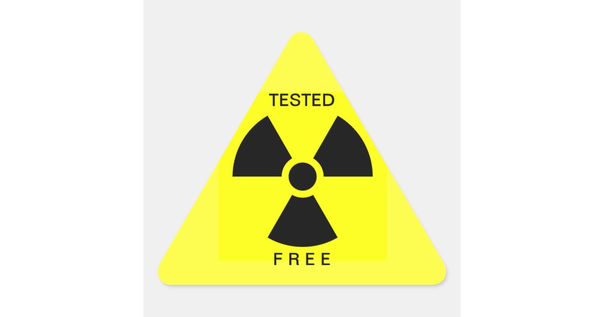 Radiation Stickers | Zazzle