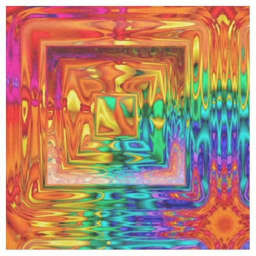Radical Art 58 Custom Fabric | Zazzle