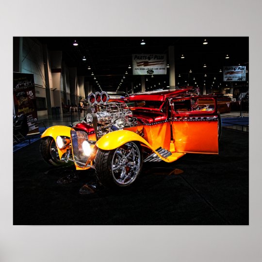 radical street rod poster | Zazzle.com