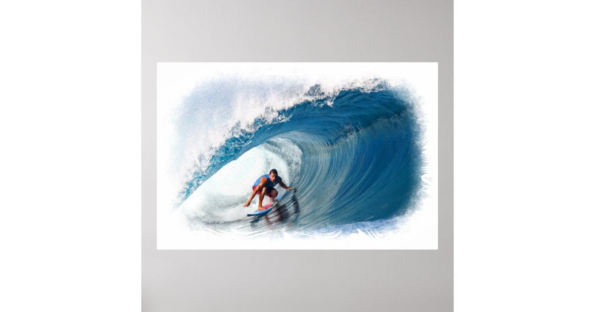 Radical Surfer 1A & 1B Image Options Poster | Zazzle