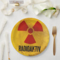 radioactive paper plates | Zazzle