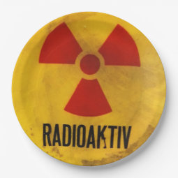 radioactive paper plates | Zazzle