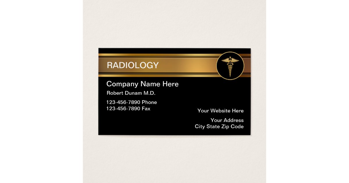 Radiology Business Cards | Zazzle.com