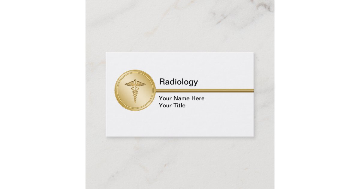 Radiology Business Cards | Zazzle