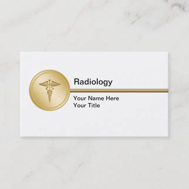 Radiology Business Cards | Zazzle
