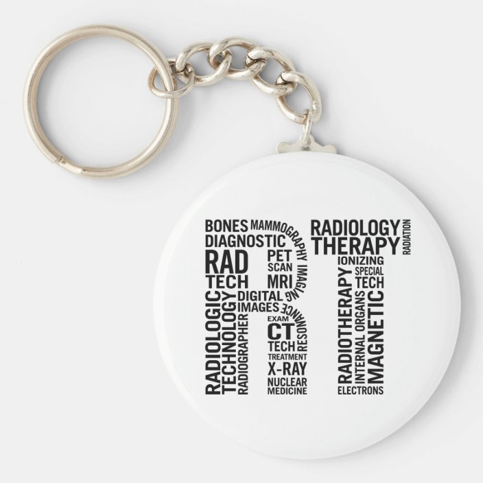 Radiology RT Rad Tech Keychain | Zazzle.com