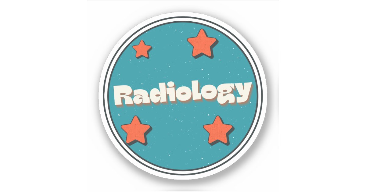 Radiology Sticker | Zazzle