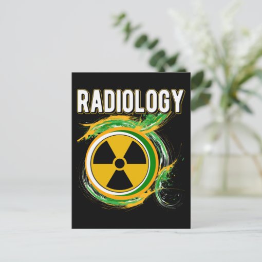 Radiology Symbol Xray Radiologist Postcard | Zazzle