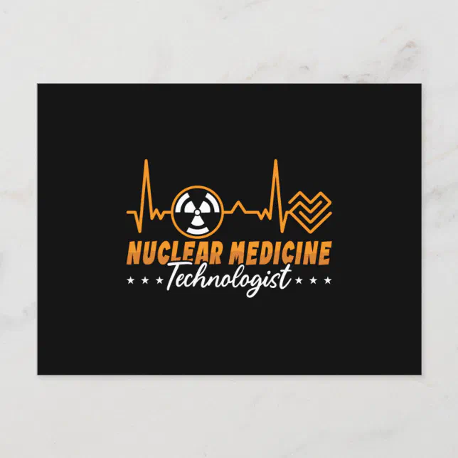 Radiology Tech Nuclear Medicine Technologist Xray Postcard | Zazzle