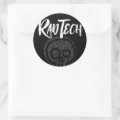 Radiology Tech Terms in Skull Rad Tech Classic Round Sticker | Zazzle