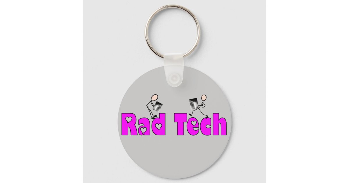 Radiology Technician "Rad Tech" Gifts Keychain | Zazzle