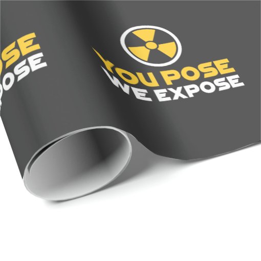 Radiology X-Ray Tech Gift Radioactive nuclear Wrapping Paper | Zazzle