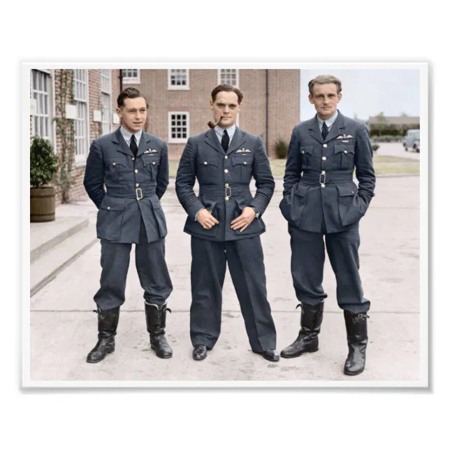 RAF Wing Commander Douglas Bader Photo Print | Zazzle