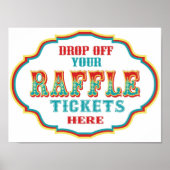 Raffle Ticket Booth Sign | Zazzle