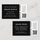 Raffle Ticket | QR Code Prize Draw Event Ticket | Zazzle
