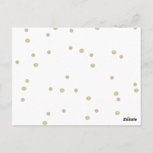 Raffle Tickets Golden Confetti Postcard | Zazzle
