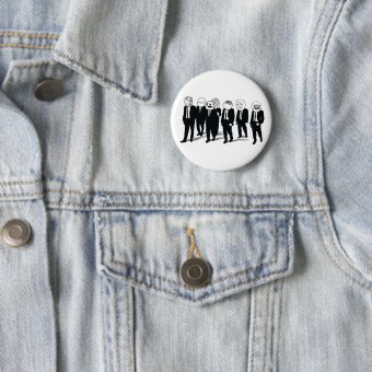 Rage Gang Button | Zazzle