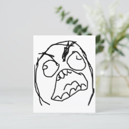 Rage Guy Angry Fuu Fuuu Rage Face Meme | Zazzle