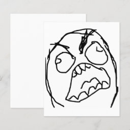 Rage Guy Angry Fuu Fuuu Rage Face Meme | Zazzle