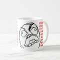 Rage Guy Angry Fuu Fuuu Rage Face Meme Coffee Mug | Zazzle
