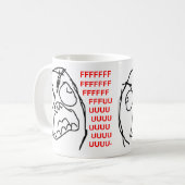 Rage Guy Angry Fuu Fuuu Rage Face Meme Coffee Mug | Zazzle