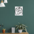 Rage Guy Angry Fuu Fuuu Rage Face Meme Poster | Zazzle