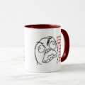 RAGE MUG | Zazzle