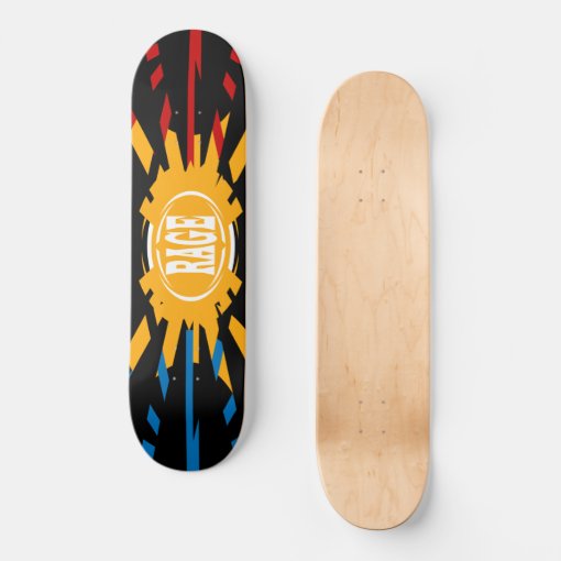 Rage Skateboard Zazzle