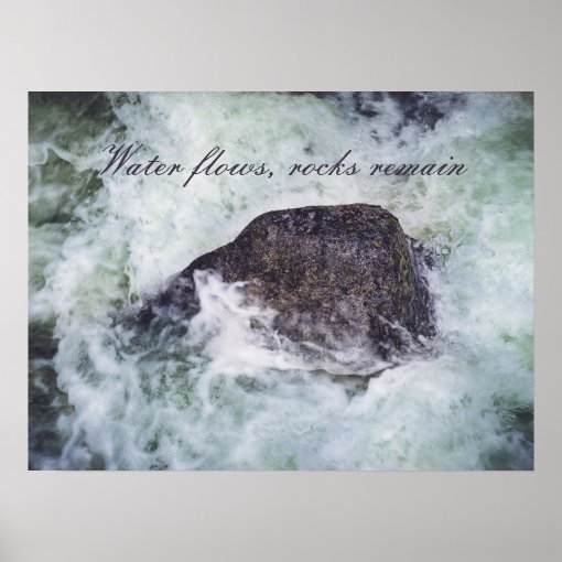 Raging river poster | Zazzle