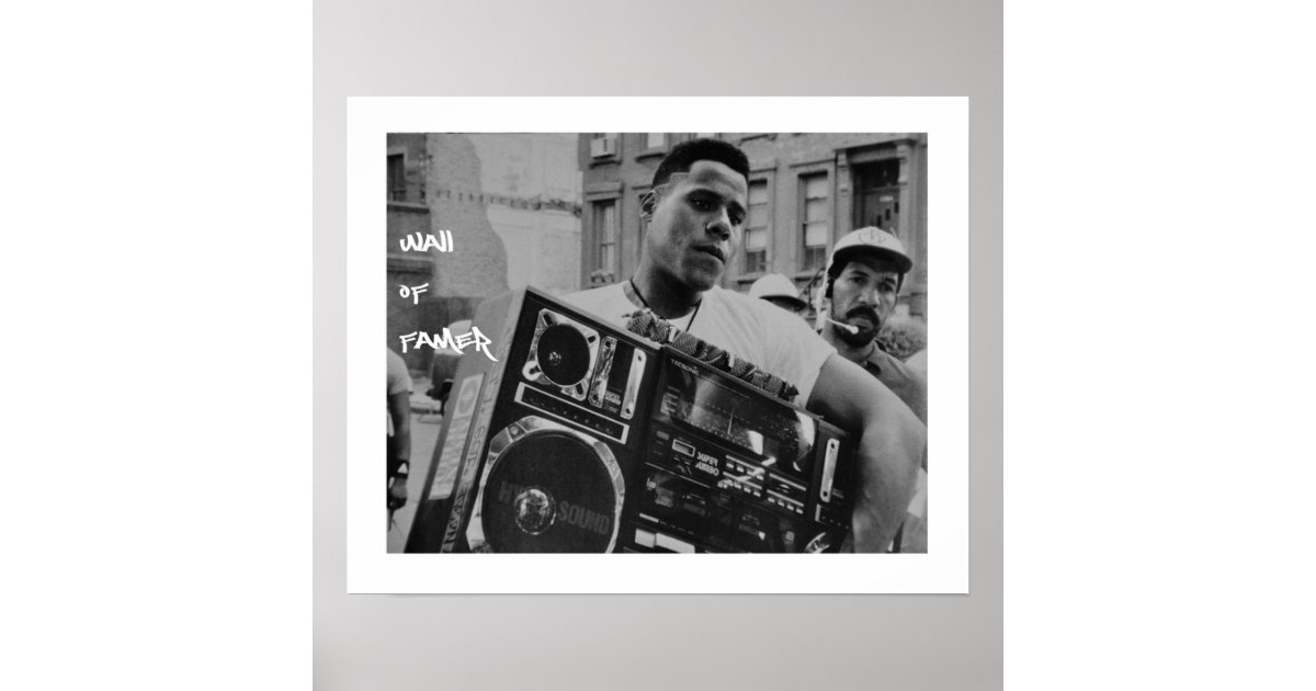 Raheem + his radio 4eva poster | Zazzle