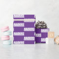 Raiders Wordmark Wrapping Paper | Zazzle