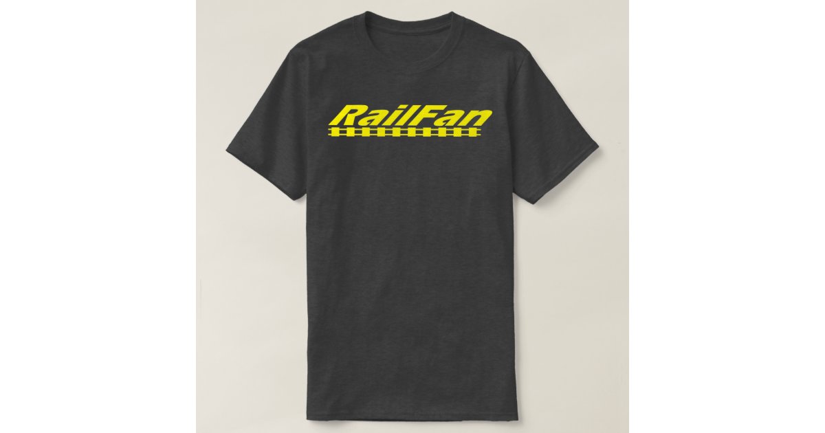 RailFan Logo T-Shirt | Zazzle